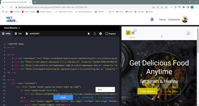 Yashwanth K on LinkedIn: #ccbp #nxtwave #30daysofcode #html #css # ... Yashwanth K on LinkedIn: #ccbp #nxtwave #30daysofcode #html #css # ...