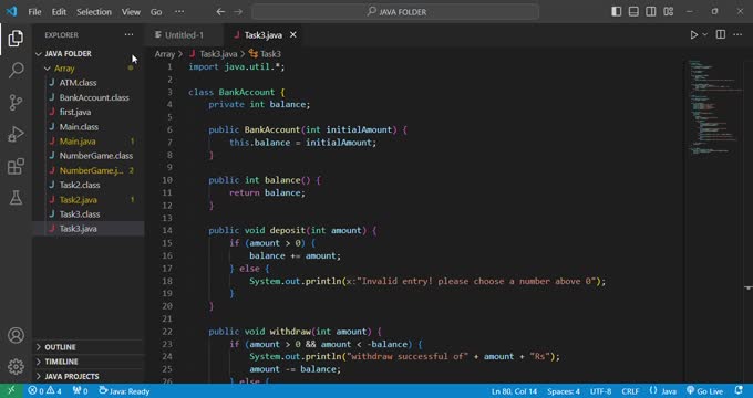 Sakshi Kumari on LinkedIn: #java #codsoft Sakshi Kumari on LinkedIn: #java #codsoft