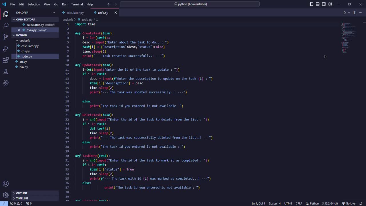 Santhosh.D Santhosh. D on LinkedIn: #python #todoapp #productivity # ... Santhosh.D Santhosh. D on LinkedIn: #python #todoapp #productivity # ...