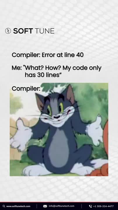 SoftTune Technologies on LinkedIn: #programmingmemes #codelife # ... SoftTune Technologies on LinkedIn: #programmingmemes #codelife # ...