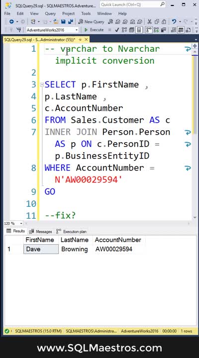 #sqlserver #sql #tsql #azuresql | SQLMaestros #sqlserver #sql #tsql #azuresql | SQLMaestros