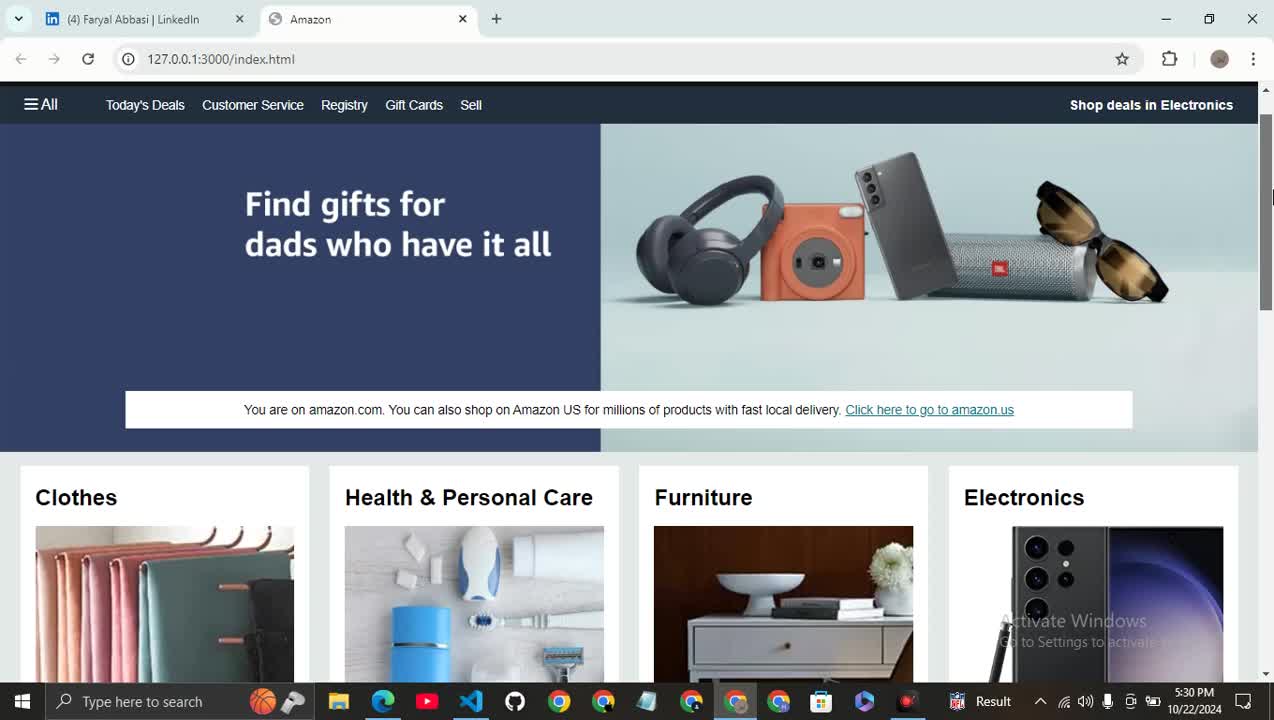 Faiez Abbasi on LinkedIn: #html #css #webdevelopment #amazonclone #ui # ... Faiez Abbasi on LinkedIn: #html #css #webdevelopment #amazonclone #ui # ...