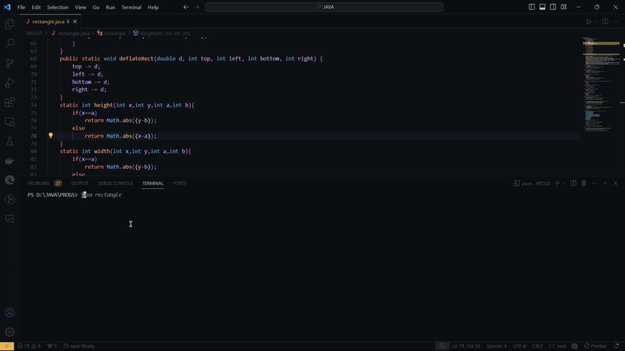 Day 4 of #Java coding journey: a rectangle challenge | Shrinkhal ... Day 4 of #Java coding journey: a rectangle challenge | Shrinkhal ...