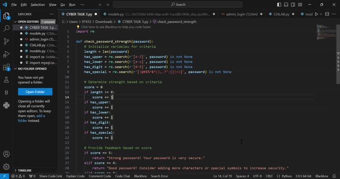 Madhav Ganesh on LinkedIn: #python #cybersecurity #passwordstrength # ... Madhav Ganesh on LinkedIn: #python #cybersecurity #passwordstrength # ...