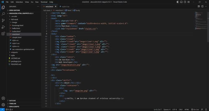 Darshan Salian on LinkedIn: #miniproject1 #intern #webdevelopment Darshan Salian on LinkedIn: #miniproject1 #intern #webdevelopment