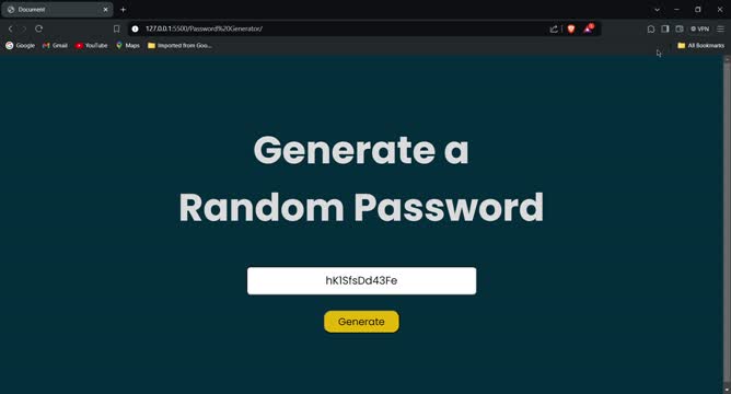 Building a password generator with HTML, CSS, and JavaScript | Prasad ... Building a password generator with HTML, CSS, and JavaScript | Prasad ...