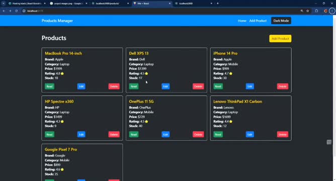 Adithya Anil on LinkedIn: #crudapp #reactjs #webdevelopment #mernstack ... Adithya Anil on LinkedIn: #crudapp #reactjs #webdevelopment #mernstack ...
