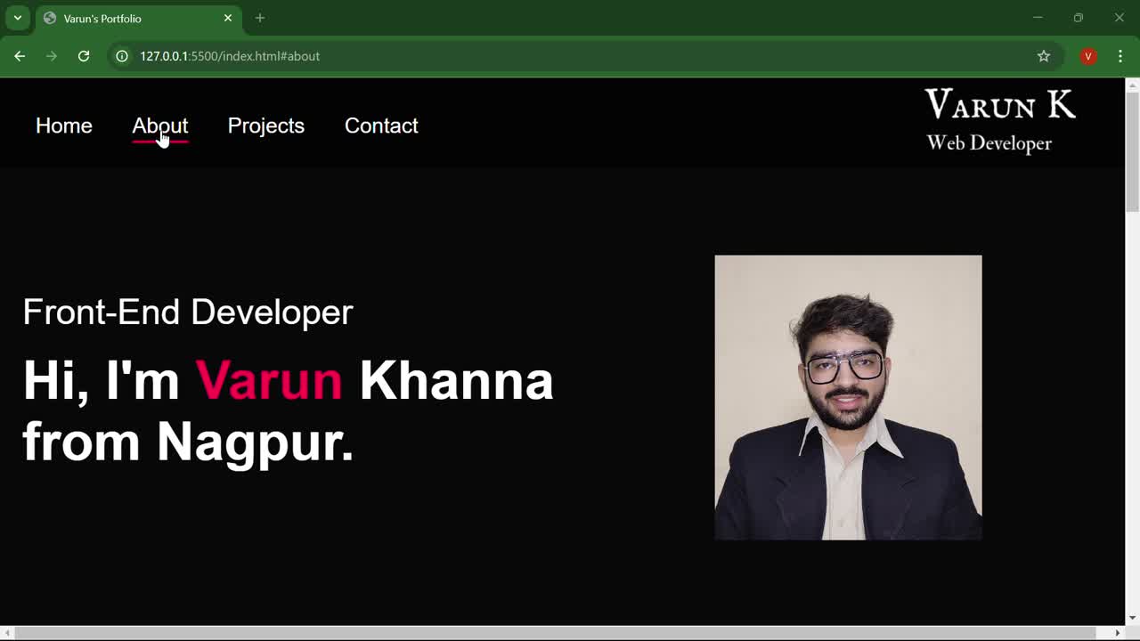 Varun Khanna on LinkedIn: #frontenddeveloper #javascript #portfolio # ... Varun Khanna on LinkedIn: #frontenddeveloper #javascript #portfolio # ...