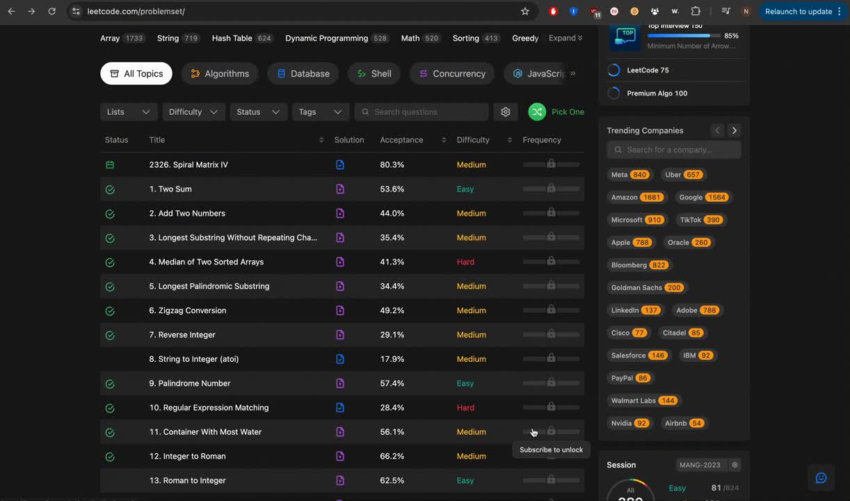 Naresh Nishad on LinkedIn: #leetcode #chromeextension #problemsolving # ... Naresh Nishad on LinkedIn: #leetcode #chromeextension #problemsolving # ...