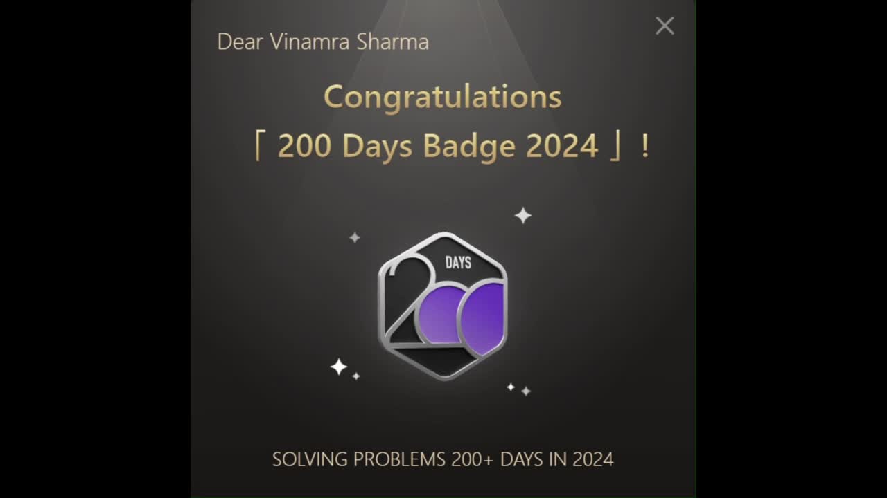 Vinamra Sharma on LinkedIn: #leetcode #consistency #problemsolving # ... Vinamra Sharma on LinkedIn: #leetcode #consistency #problemsolving # ...
