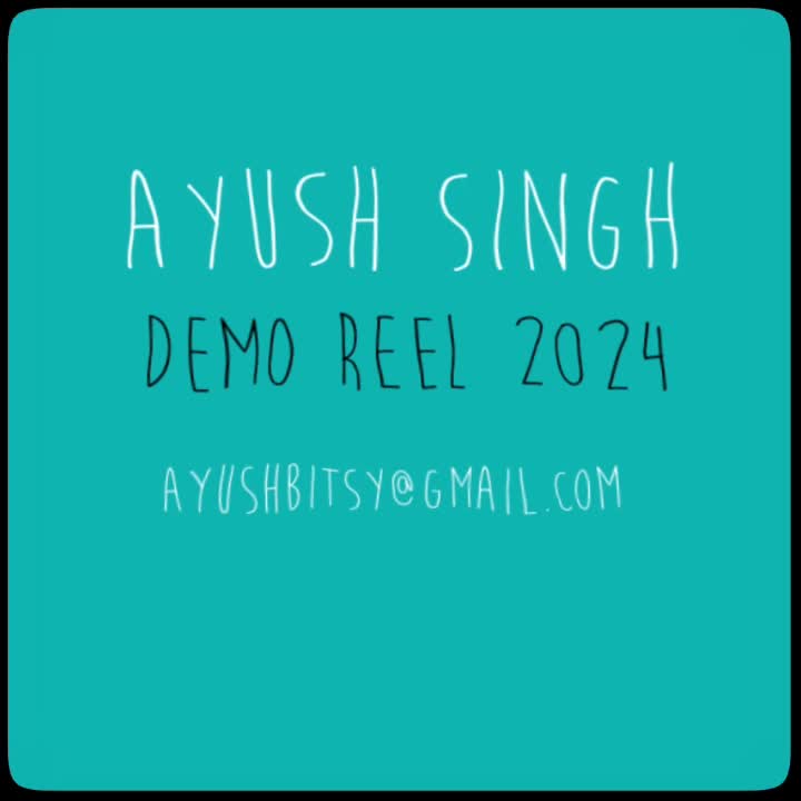 Ayush rajput on LinkedIn: Animation demo reel 2024 Ayush rajput on LinkedIn: Animation demo reel 2024