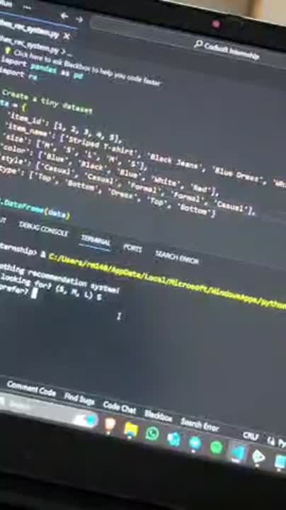 How CodSoft makes content filtering recommendation | Rohan Gamidi ... How CodSoft makes content filtering recommendation | Rohan Gamidi ...