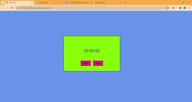 Asha Shaik on LinkedIn: Hello Connections, I have created a stopwatch ... Asha Shaik on LinkedIn: Hello Connections, I have created a stopwatch ...