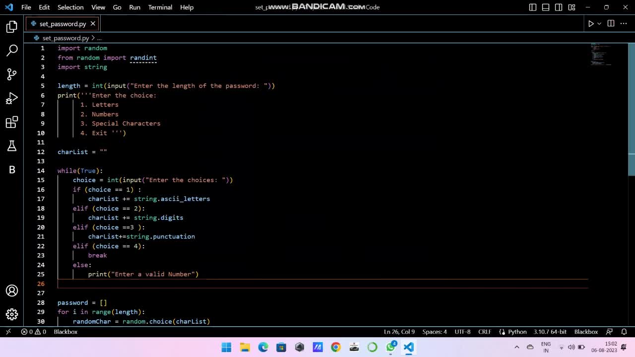 #python #pythonprogramming #pythondeveloper #passwordgenerator | Arjun ... #python #pythonprogramming #pythondeveloper #passwordgenerator | Arjun ...
