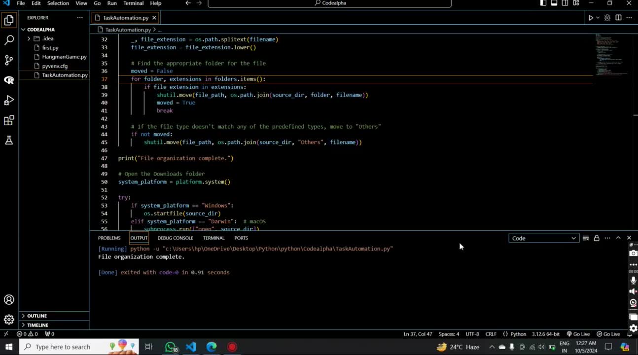 Yogesh Kushwaha on LinkedIn: #python #automation #fileorganization # ... Yogesh Kushwaha on LinkedIn: #python #automation #fileorganization # ...