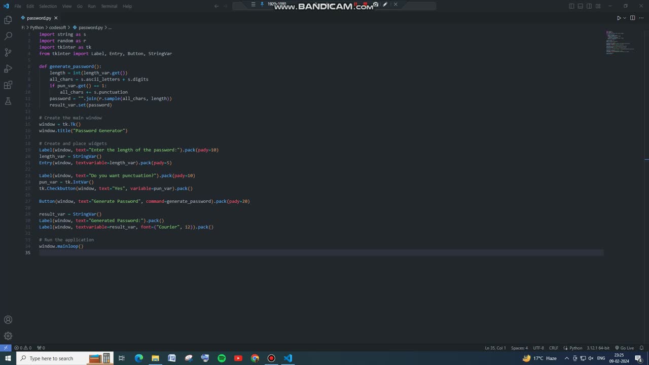 Swiya Atta on LinkedIn: #python #cybersecurity #passwordgenerator # ... Swiya Atta on LinkedIn: #python #cybersecurity #passwordgenerator # ...