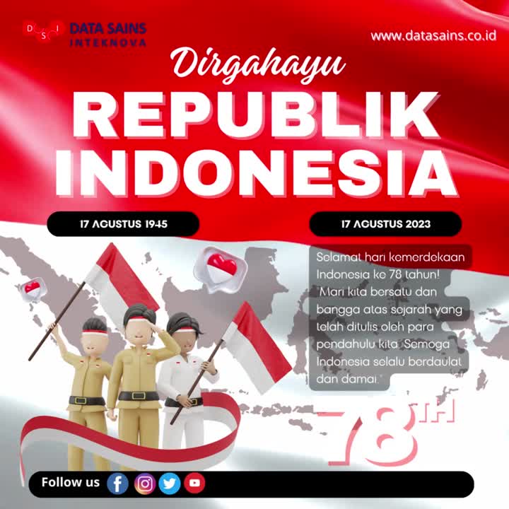 DATA SAINS INTEKNOVA on LinkedIn: #kemerdekaanindonesia #hutri # ... DATA SAINS INTEKNOVA on LinkedIn: #kemerdekaanindonesia #hutri # ...