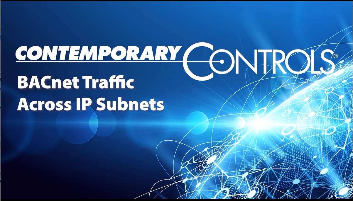 #bacnet #bbmd #subnets | Contemporary Controls #bacnet #bbmd #subnets | Contemporary Controls