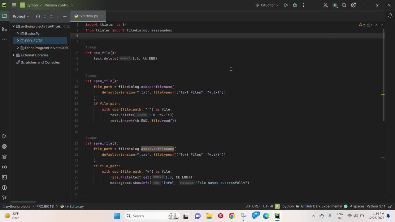 My Notepad text editor: Python and tkinter | Sampada Patil posted on ... My Notepad text editor: Python and tkinter | Sampada Patil posted on ...