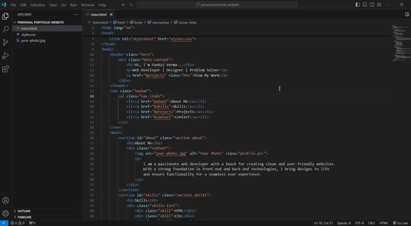 Pankaj Verma on LinkedIn: #internship #webdevelopment # ... Pankaj Verma on LinkedIn: #internship #webdevelopment # ...