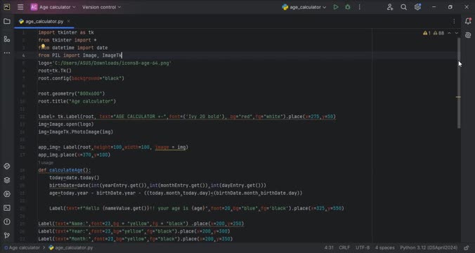 AASHAD S on LinkedIn: #python #tkinter #guiprogramming #pythonprojects ... AASHAD S on LinkedIn: #python #tkinter #guiprogramming #pythonprojects ...