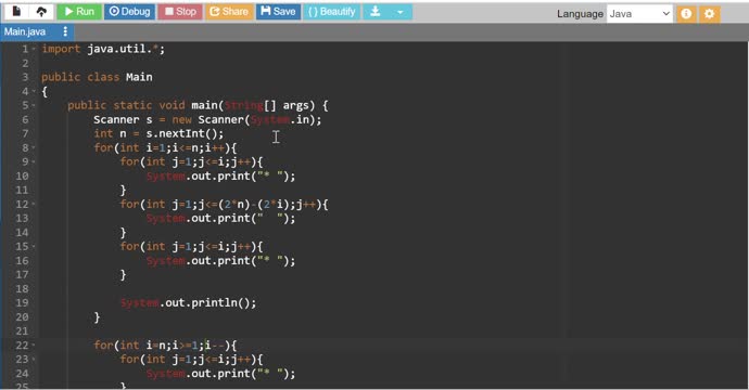 Lokesh Patil on LinkedIn: Butterfly Pattern in Java Lokesh Patil on LinkedIn: Butterfly Pattern in Java