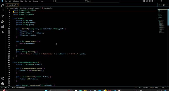 Aditya Mergu on LinkedIn: #java #programming #codsoft #internship # ... Aditya Mergu on LinkedIn: #java #programming #codsoft #internship # ...