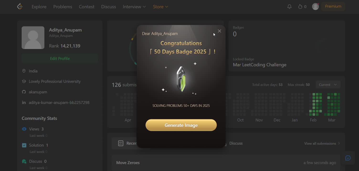 #leetcode #codingstreak #dsa #problemsolving #keepgrinding # ... #leetcode #codingstreak #dsa #problemsolving #keepgrinding # ...