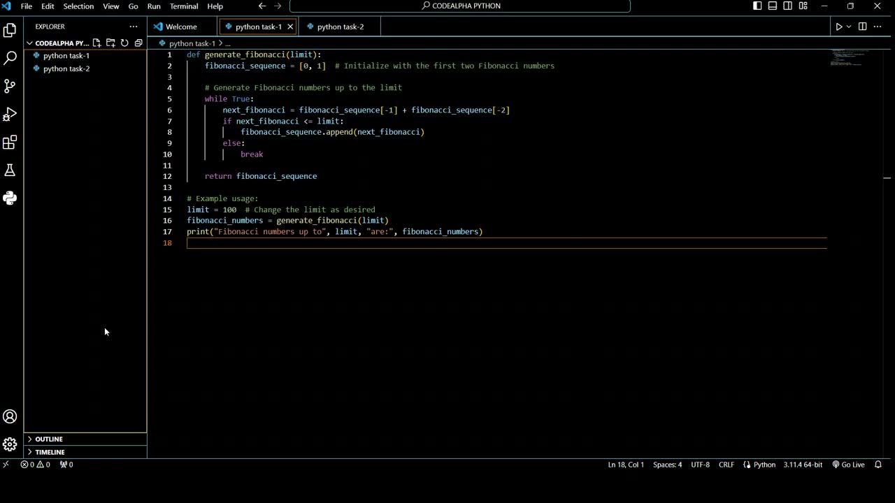 Swetha Lanka on LinkedIn: #task1 #pythonprogramming #pythoninternship # ... Swetha Lanka on LinkedIn: #task1 #pythonprogramming #pythoninternship # ...