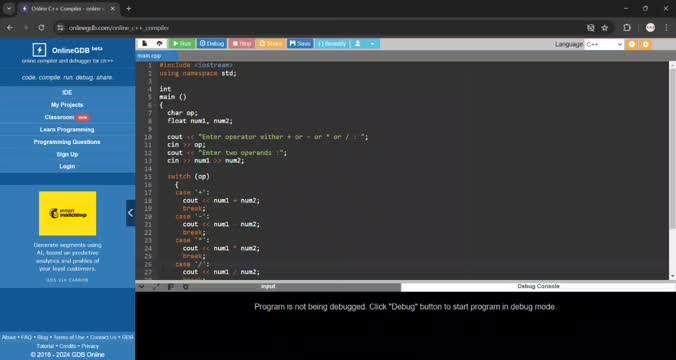 Rithikaa C on LinkedIn: #cplusplus #programming #softwaredevelopment # ... Rithikaa C on LinkedIn: #cplusplus #programming #softwaredevelopment # ...