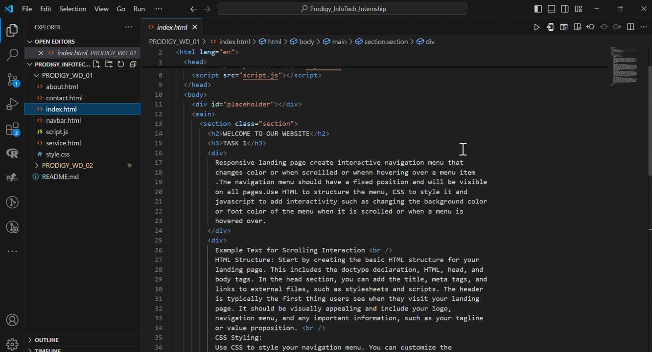 Porselvi B on LinkedIn: #internship #webdevelopment #prodigyinfotech # ... Porselvi B on LinkedIn: #internship #webdevelopment #prodigyinfotech # ...