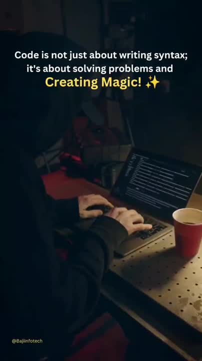 Code is about solving problems and creating magic. #CodeLife # ... Code is about solving problems and creating magic. #CodeLife # ...
