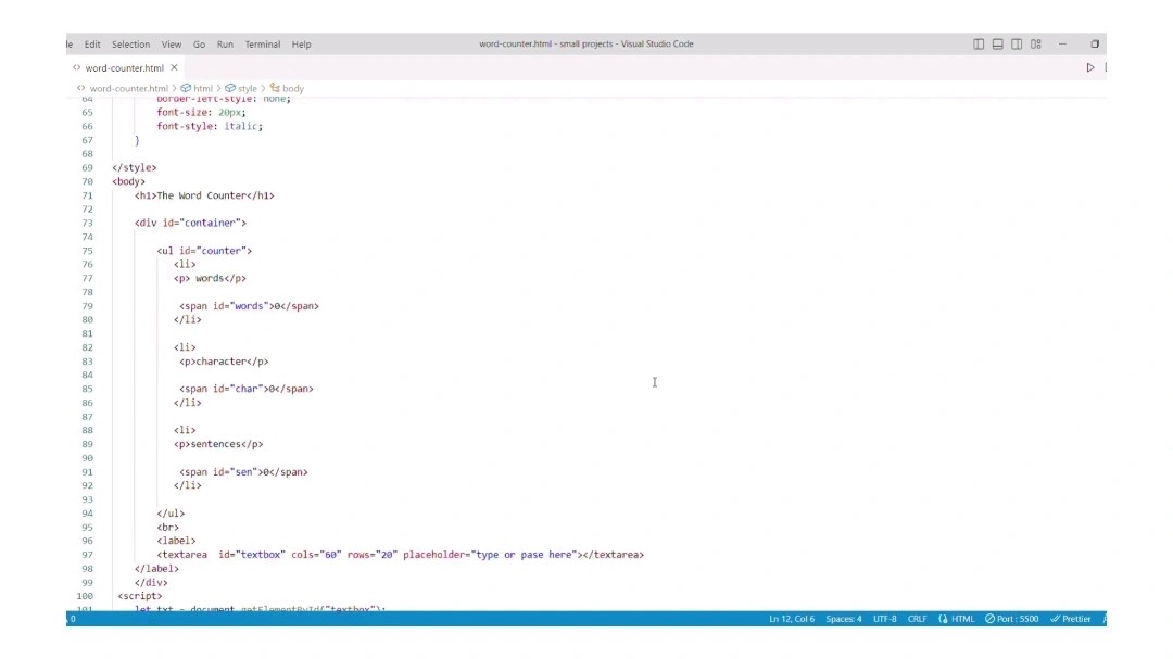 Completed a small project on Html,Css and javascript | Harshada ... Completed a small project on Html,Css and javascript | Harshada ...