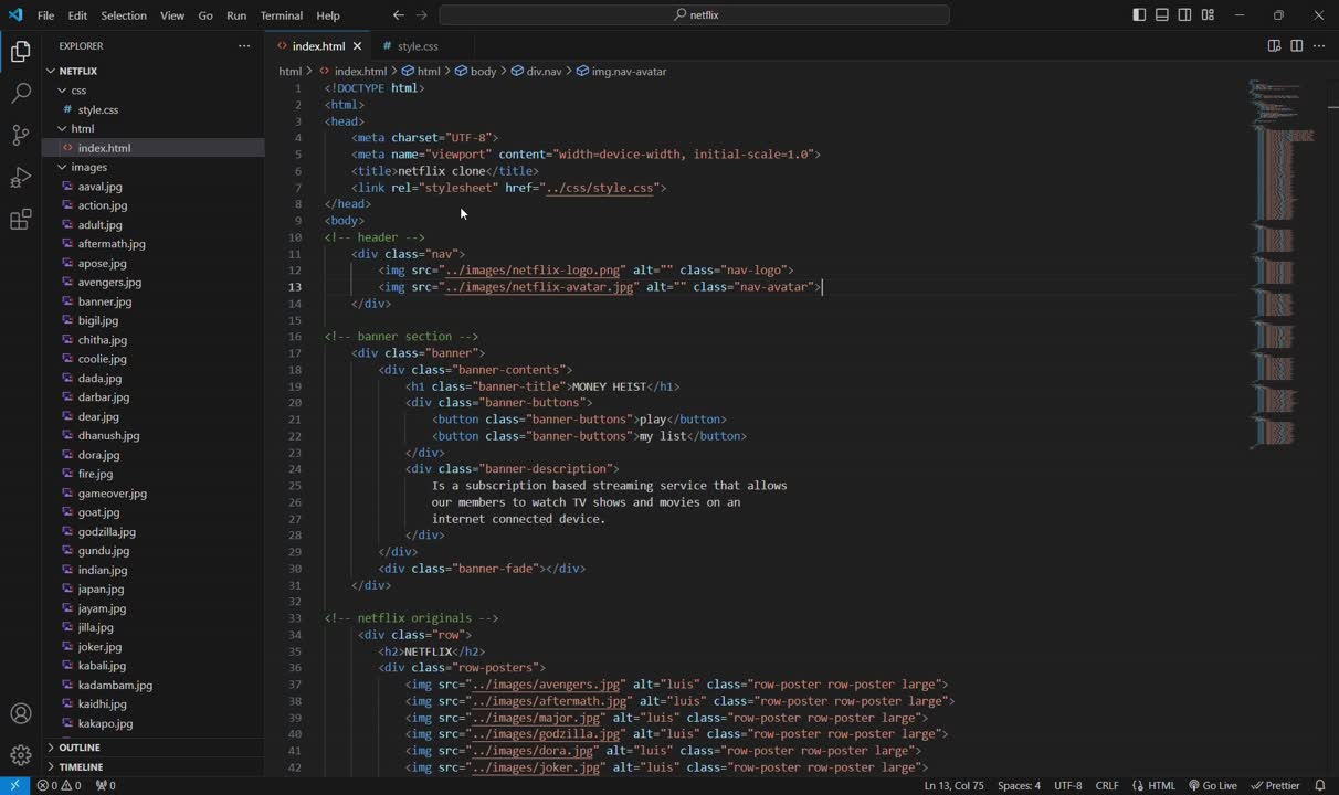 Thasmiya Arshi K on LinkedIn: #webdevelopment #html #css #netflixclone ... Thasmiya Arshi K on LinkedIn: #webdevelopment #html #css #netflixclone ...