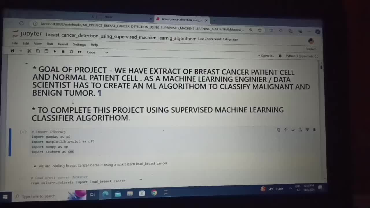 Aditya Verma on LinkedIn: #python #machine #learning #malignant #benign ... Aditya Verma on LinkedIn: #python #machine #learning #malignant #benign ...