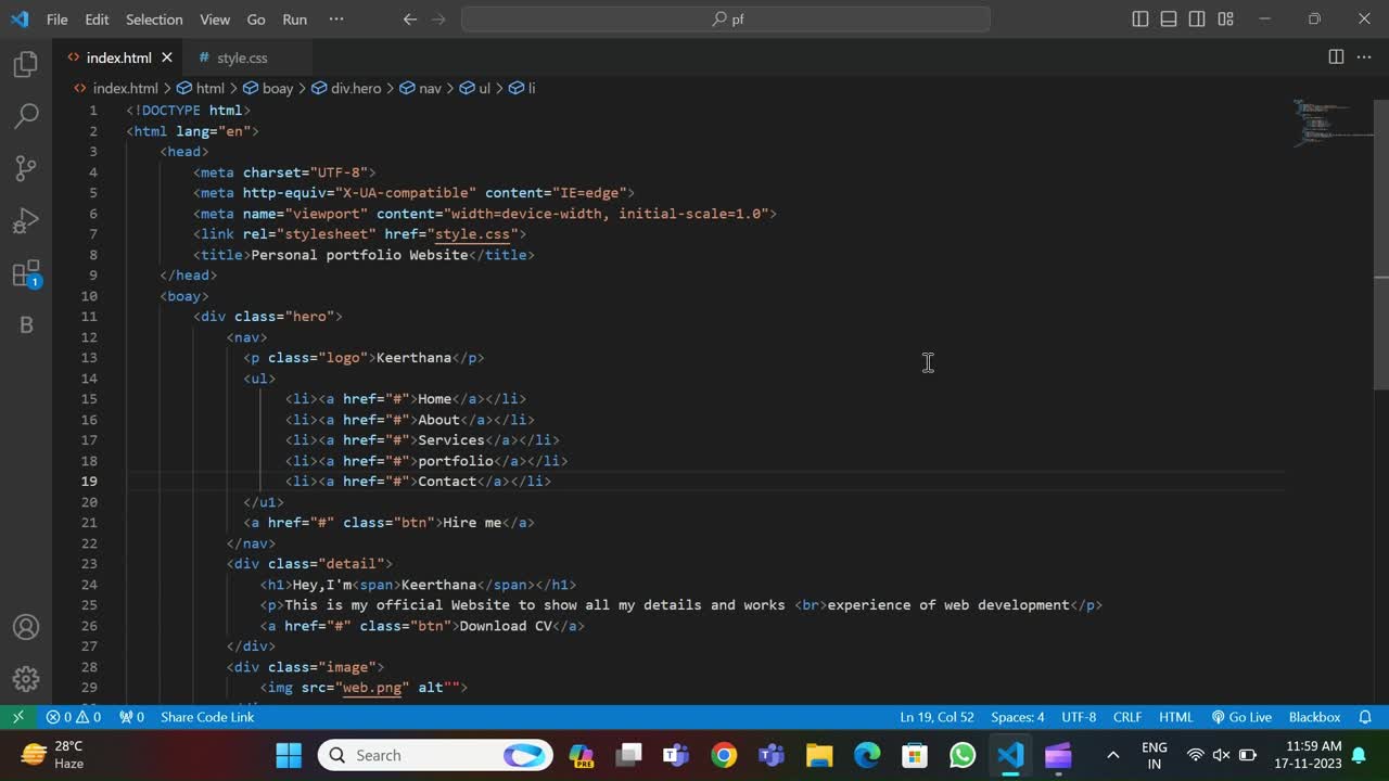 Keerthana T on LinkedIn: #webdevelopment #codesonbytes #githubproject # ... Keerthana T on LinkedIn: #webdevelopment #codesonbytes #githubproject # ...