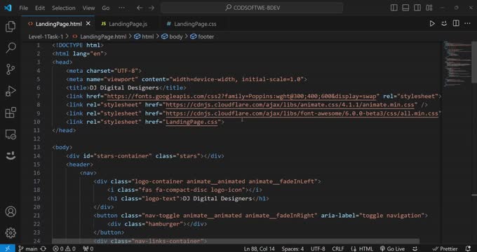 Dibyajyoti Dash on LinkedIn: #html #css #codsoft #webdevelopment #learning Dibyajyoti Dash on LinkedIn: #html #css #codsoft #webdevelopment #learning