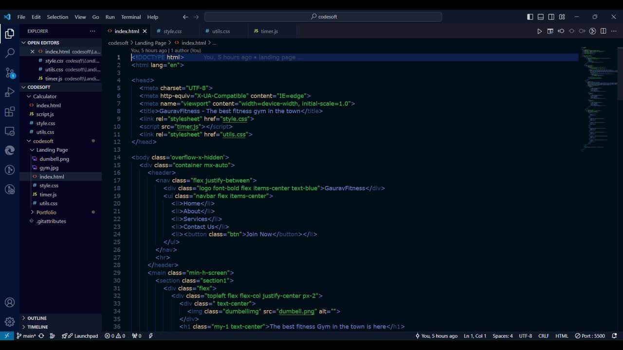 GAURAV KUMAR SINGH on LinkedIn: #portfolio #codsoft #webdevelopment # ... GAURAV KUMAR SINGH on LinkedIn: #portfolio #codsoft #webdevelopment # ...