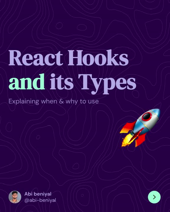 Abi beniyal R on LinkedIn: #reactjs #reacthooks #reactdevelopment # ... Abi beniyal R on LinkedIn: #reactjs #reacthooks #reactdevelopment # ...