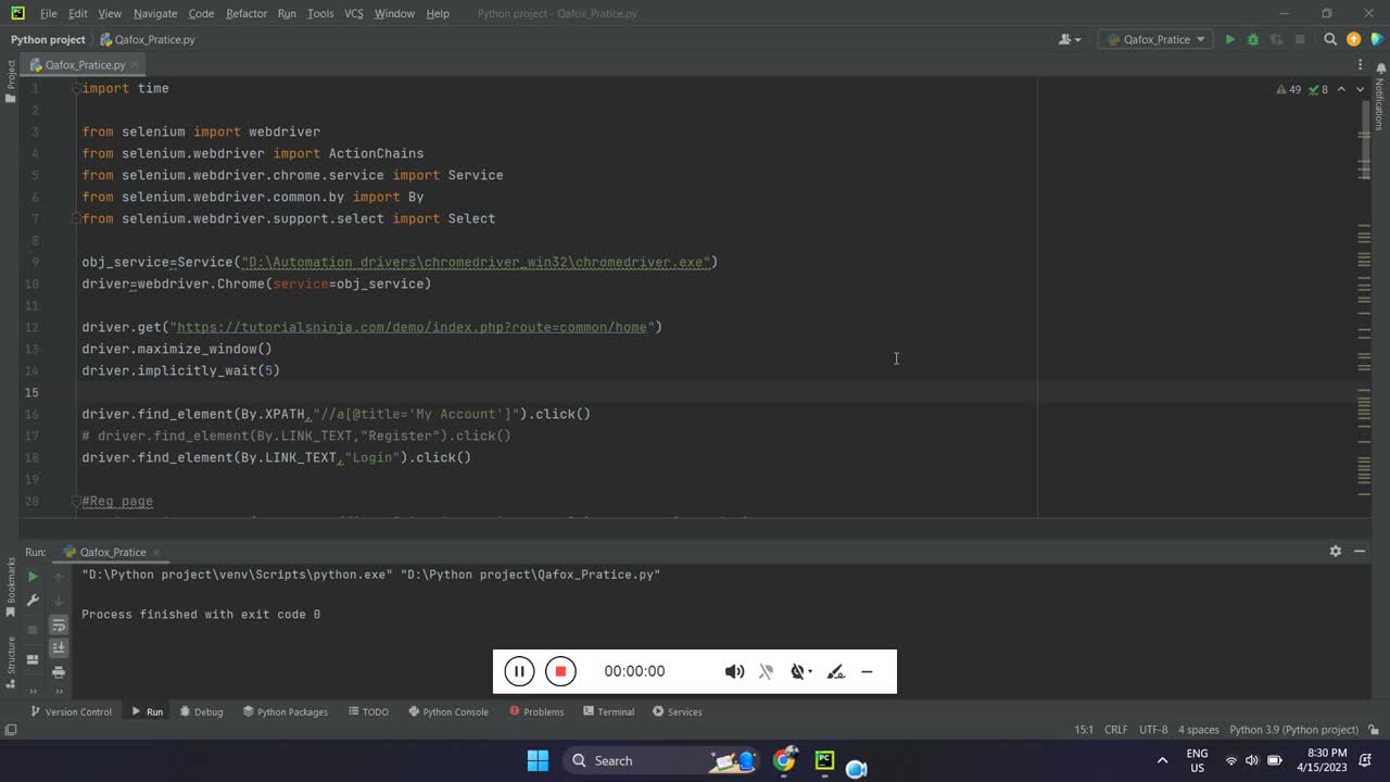 Soumik Hasan on LinkedIn: #automation #selenium #seleniumwebdriver # ... Soumik Hasan on LinkedIn: #automation #selenium #seleniumwebdriver # ...