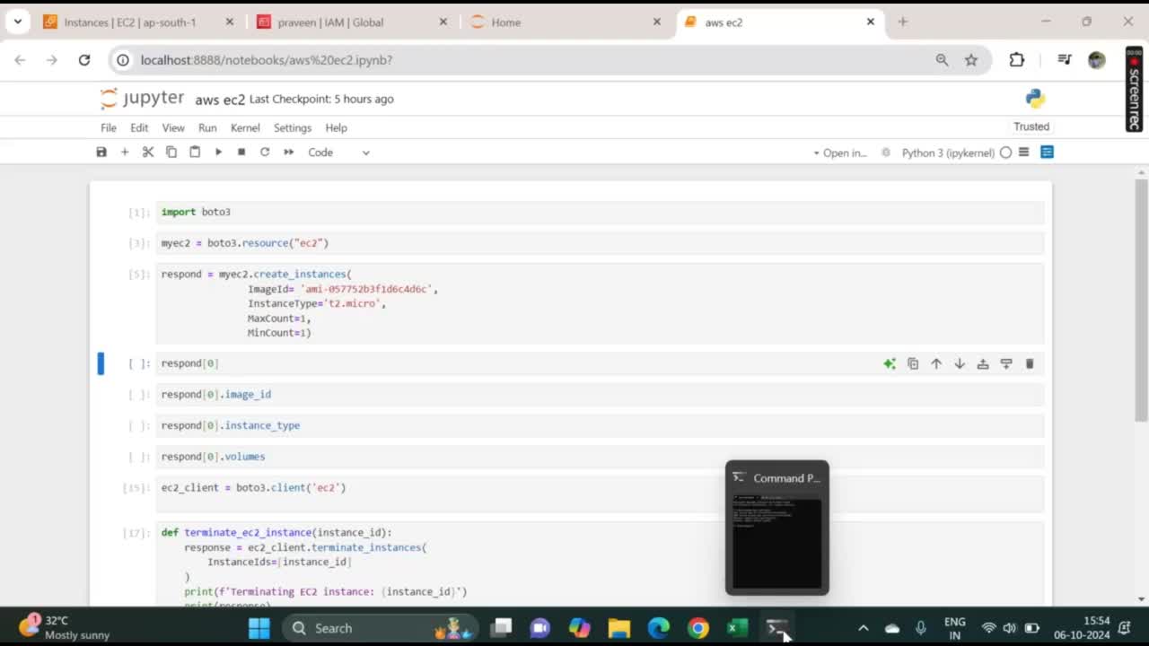 Praveen PN on LinkedIn: #aws #awsec2 #boto3 Praveen PN on LinkedIn: #aws #awsec2 #boto3