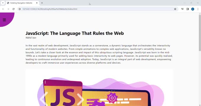 Nikhil Jain on LinkedIn: #javascript #html #css #webdevelopment # ... Nikhil Jain on LinkedIn: #javascript #html #css #webdevelopment # ...