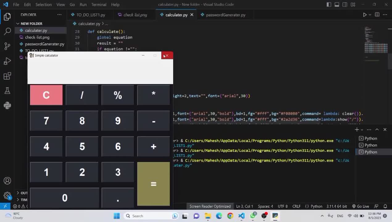 Utkarsh Sonawane on LinkedIn: CodSoft Internship Task 2: Creating ... Utkarsh Sonawane on LinkedIn: CodSoft Internship Task 2: Creating ...