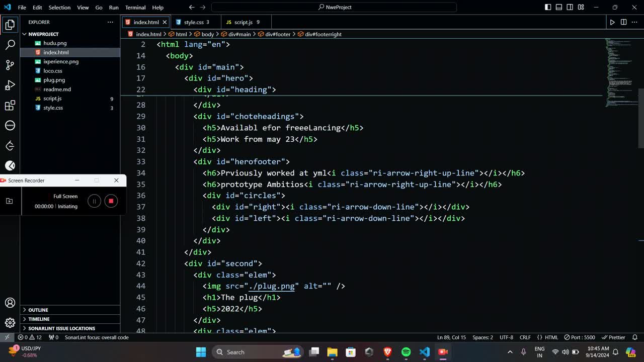 Awade Pavan on LinkedIn: #webdevelopment #html #css #javascript Awade Pavan on LinkedIn: #webdevelopment #html #css #javascript