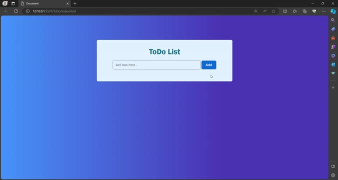 Rithika P on LinkedIn: #html #css #htmlcss #javascript #js #todolist Rithika P on LinkedIn: #html #css #htmlcss #javascript #js #todolist
