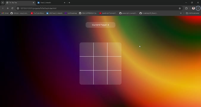 Rohit Sahu on LinkedIn: #javascript #tictactoe #css #html Rohit Sahu on LinkedIn: #javascript #tictactoe #css #html