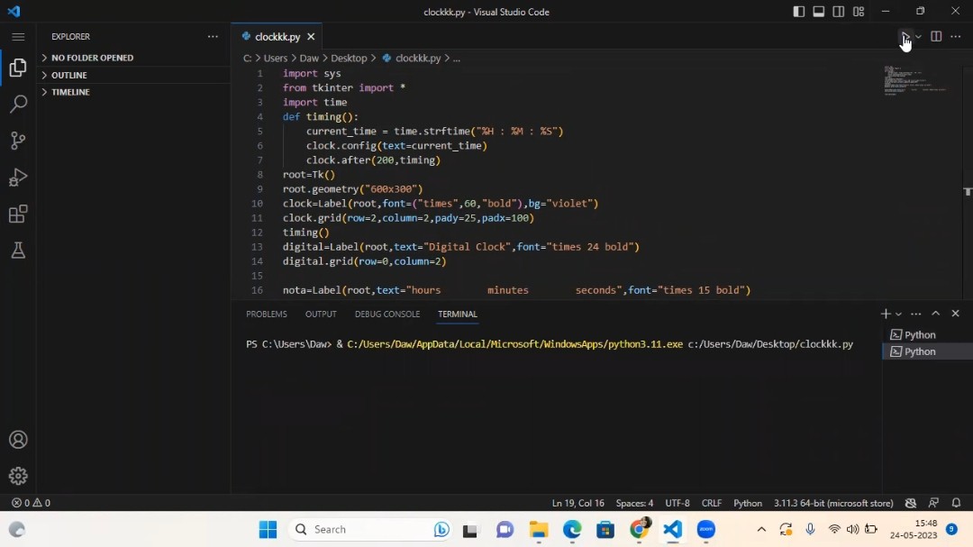 Eswar Kamma on LinkedIn: #internship #pythonprogramming #internpe Eswar Kamma on LinkedIn: #internship #pythonprogramming #internpe
