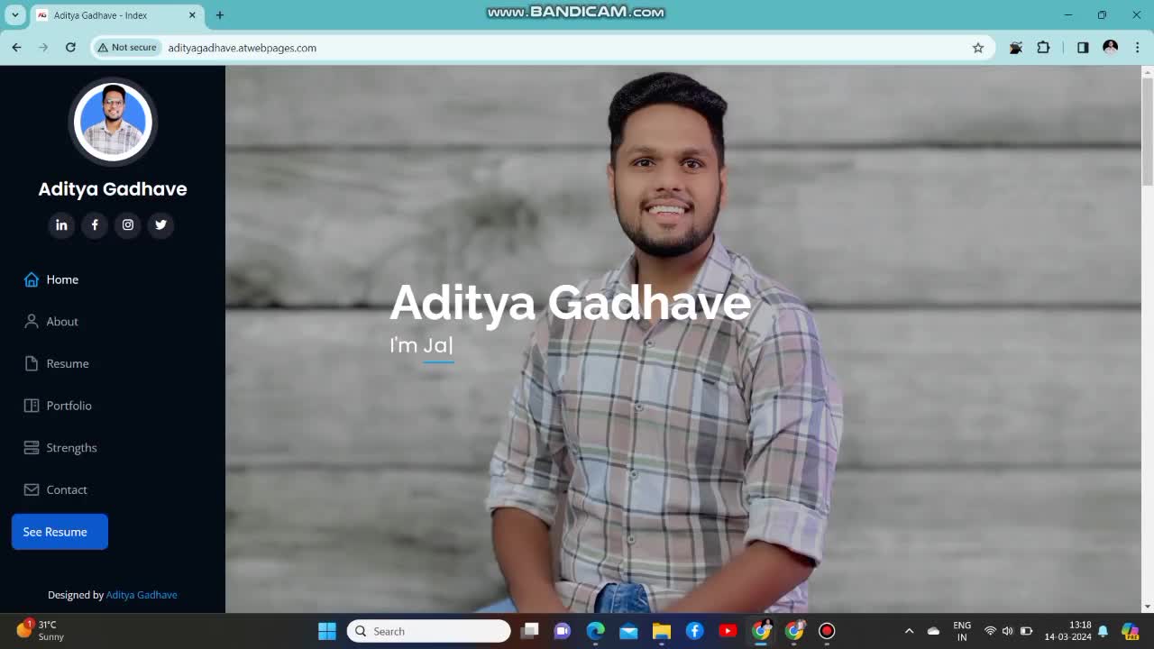 Revamped my portfolio with tech update | Aditya Gadhave posted on the ... Revamped my portfolio with tech update | Aditya Gadhave posted on the ...