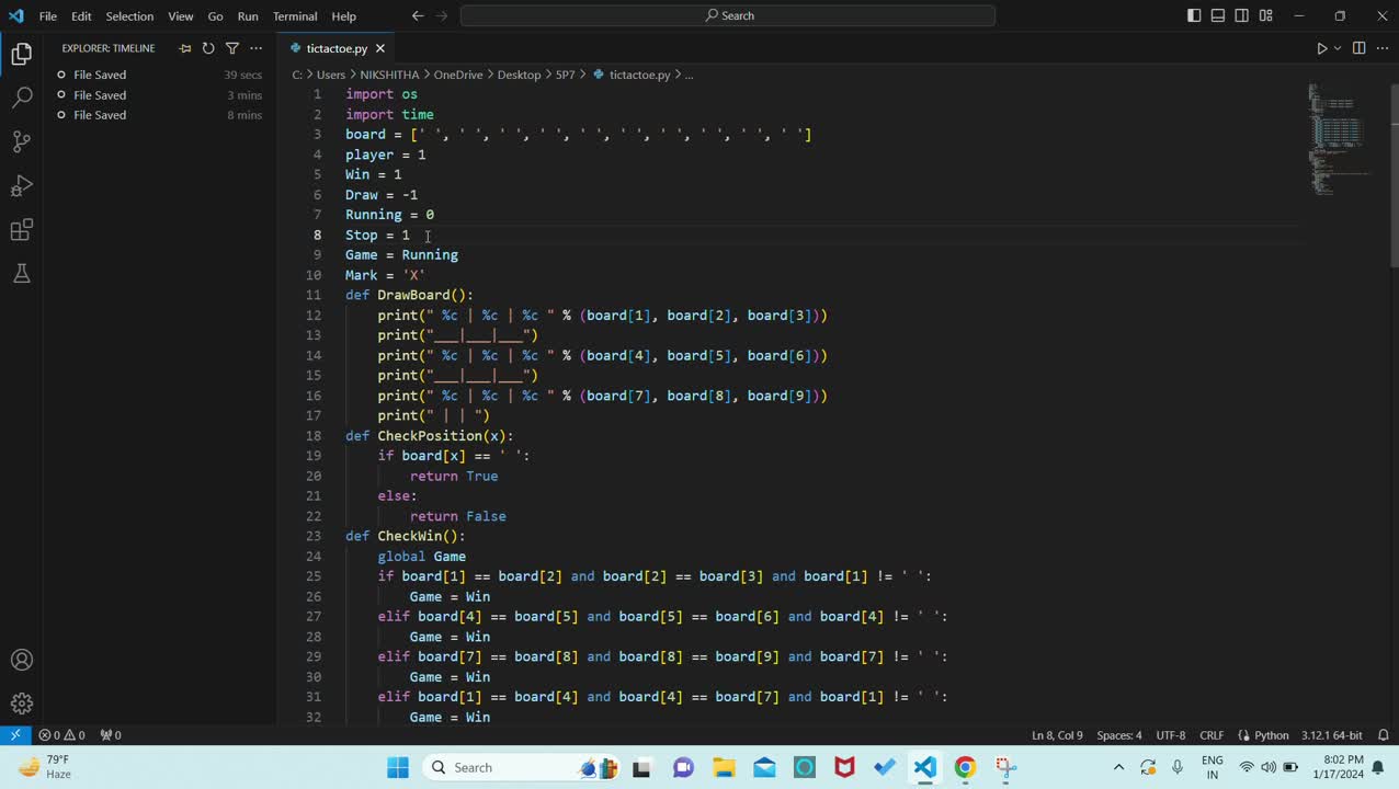 Pippala Rakshitha on LinkedIn: #pythonprogramming #internpe Pippala Rakshitha on LinkedIn: #pythonprogramming #internpe