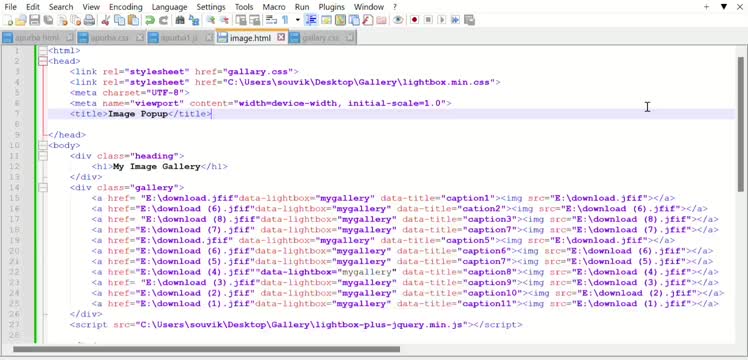 Apurba Rana on LinkedIn: CodeAlpha This is an image and gallery project ... Apurba Rana on LinkedIn: CodeAlpha This is an image and gallery project ...